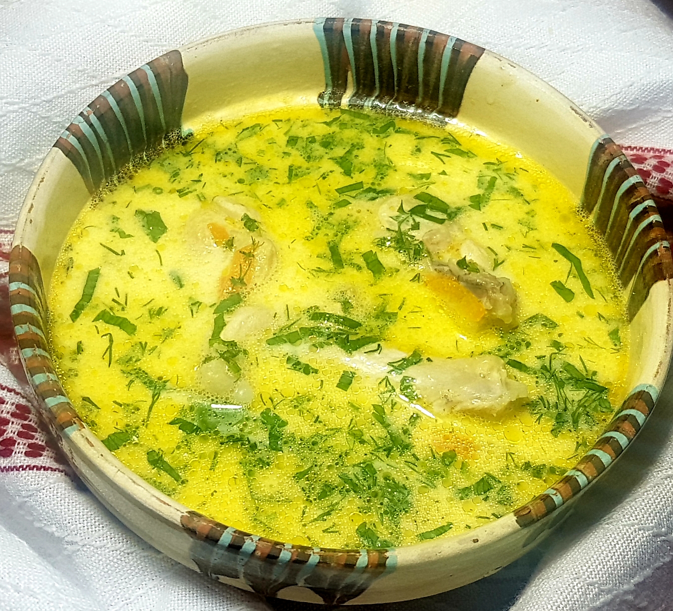 Ciorba de pui a la grec - ClassicFood